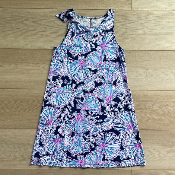 Lilly Pulitzer | Dresses | Lilly Pulitzer Luella Dress In Deep Sea Navy ...